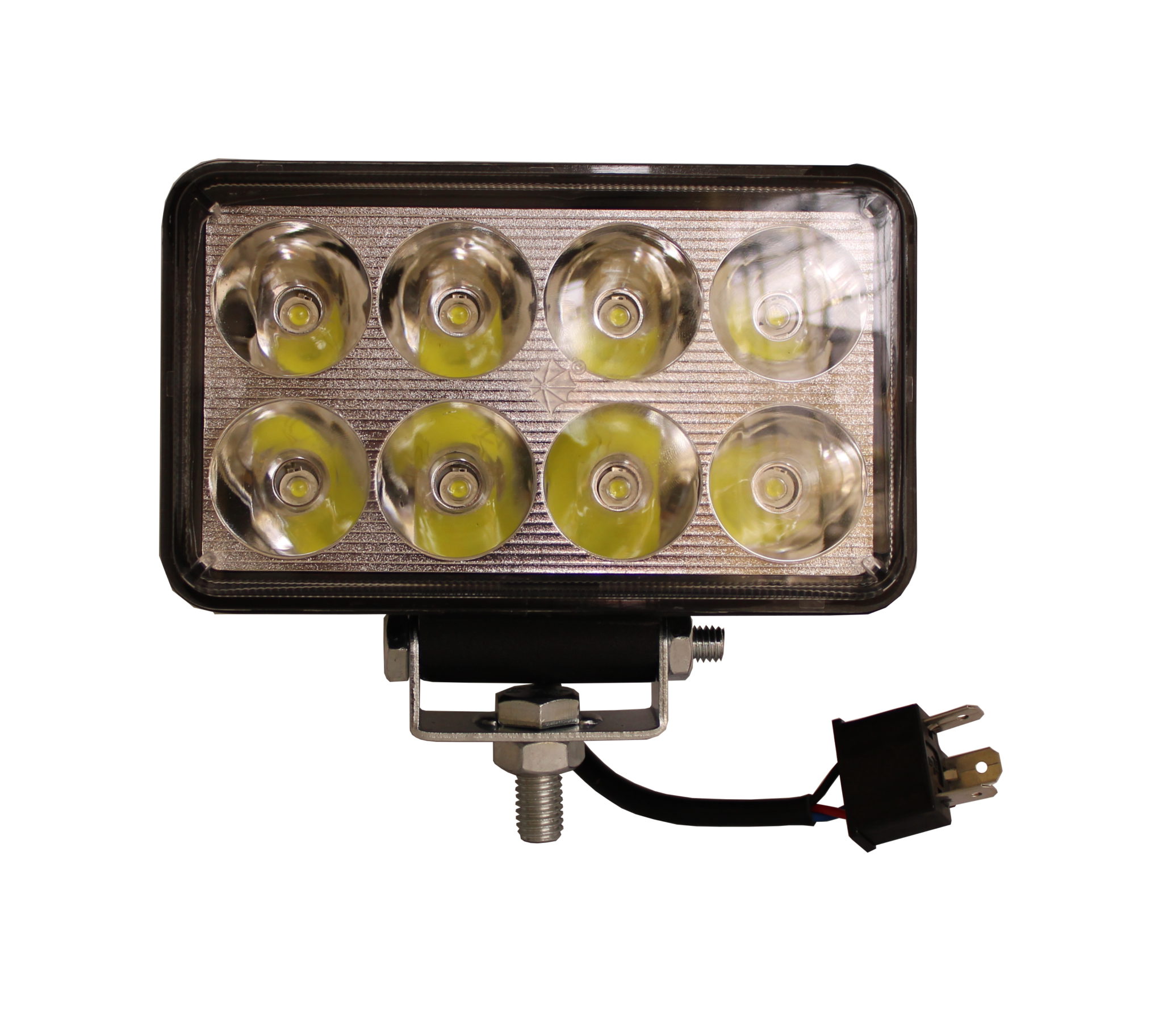 EXPLORADORA RECTANGULAR 8 LED H/L 24W 10-30V - TRIMON - Lujos y accesorios